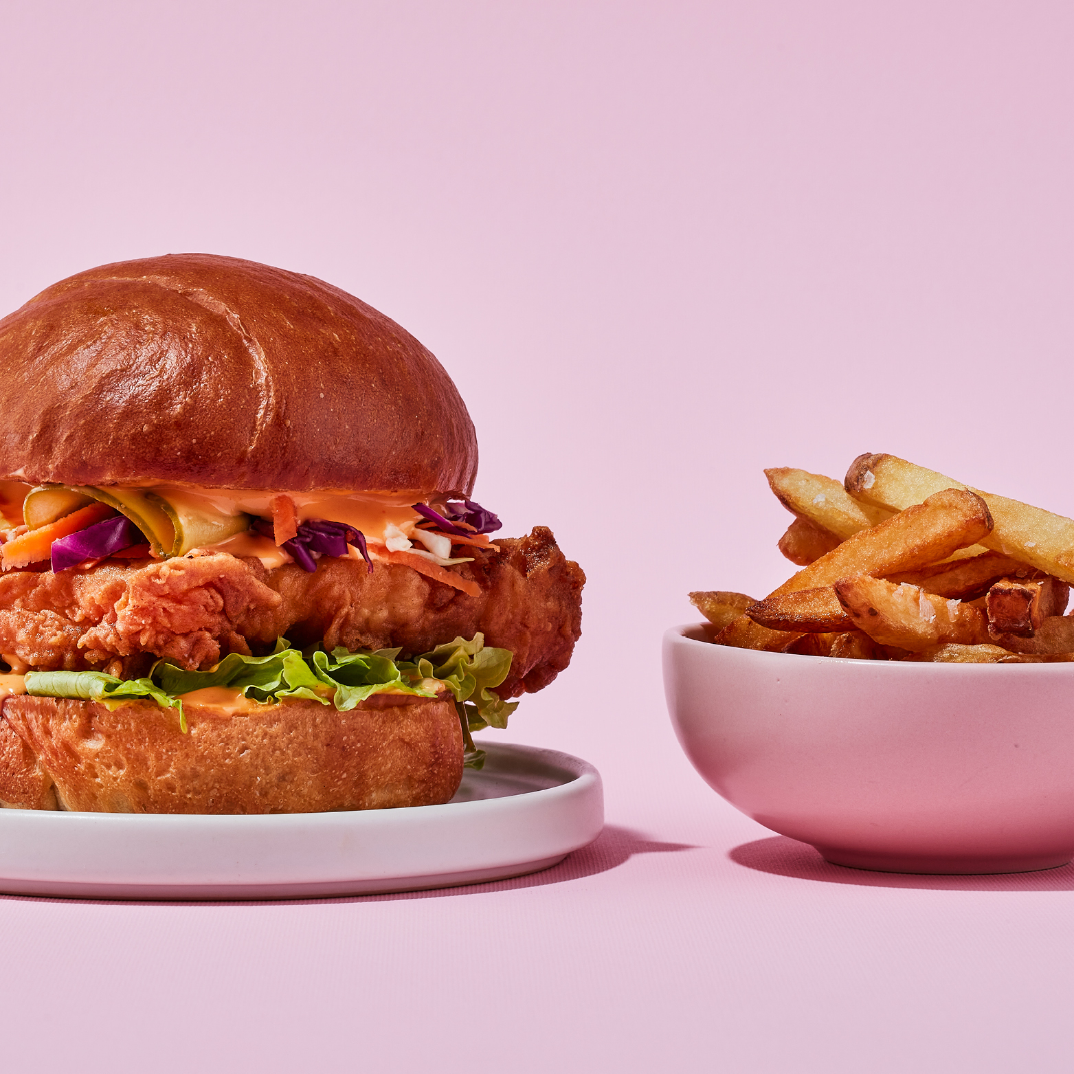 Free Burger + Fries - FREE BIRD