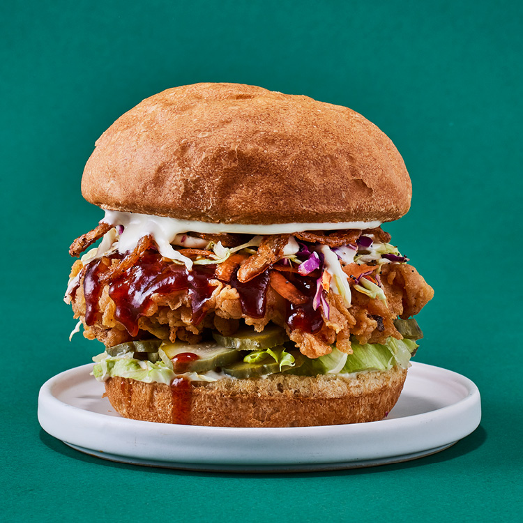 Southern BBQ burger - FREE BIRD